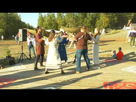 Нордические танцы с Эпидемией. Хороводный танец Фарерских островов. Imandra Viking Fest. 28.08. ...