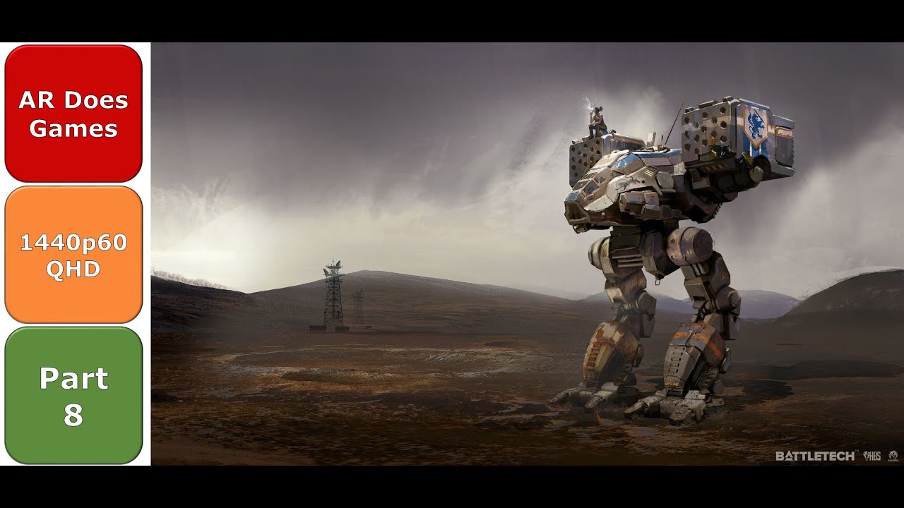 BattleTech PC Game Walkthrough Part 8 1440p60 - YouTube