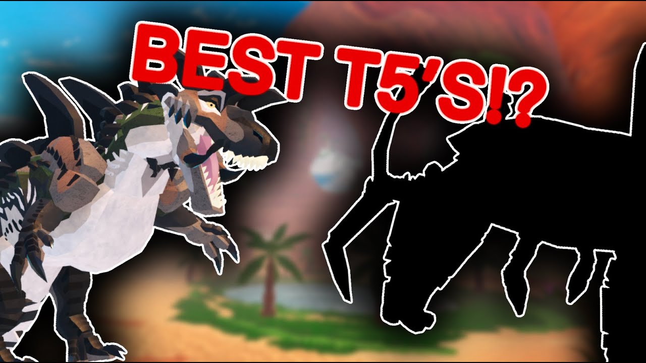 The STRONGEST tier 5's in Creatures of Sonaria! - YouTube