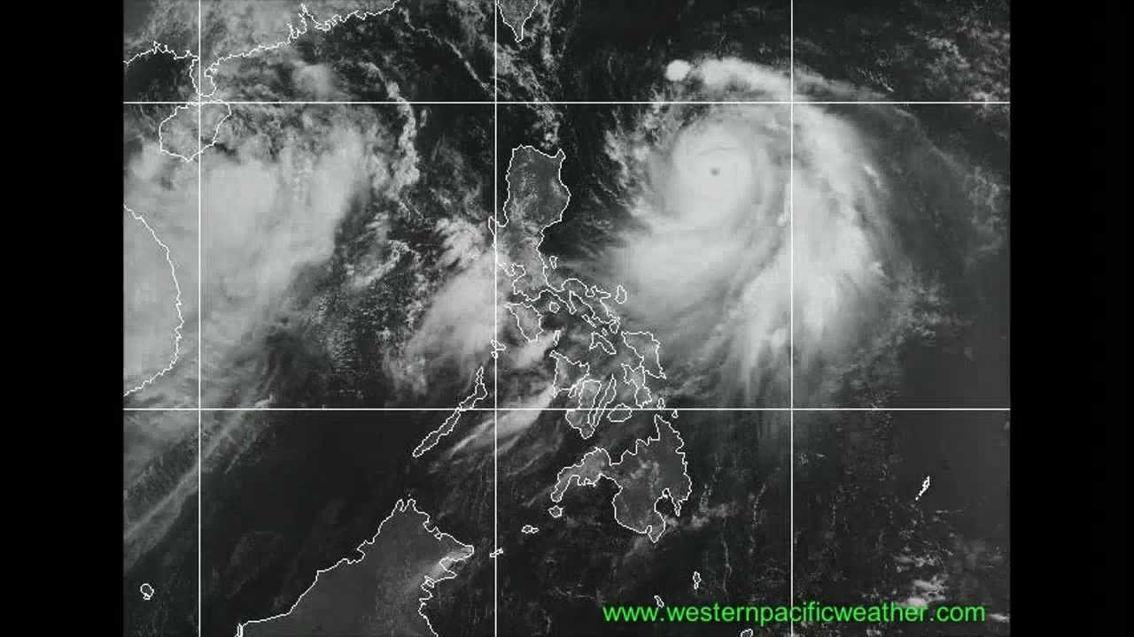 Super Typhoon Guchol and a new TD near China / 17 June 2012 - YouTube