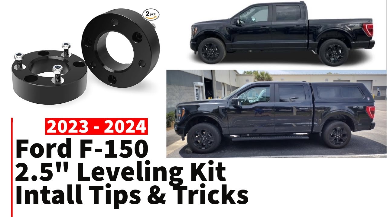 2023 - 2024 Ford F150 4x4 FX4 leveling kit install, tips and tricks ...