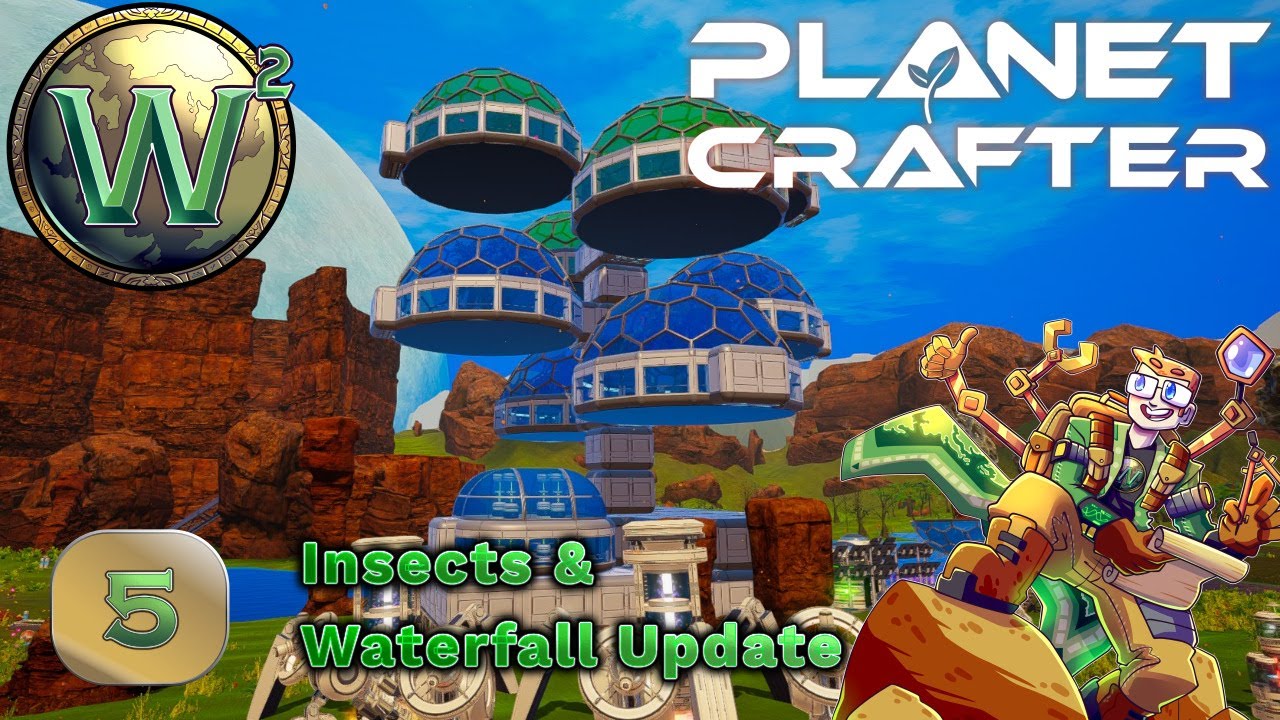 The Planet Crafter - Stealthy Larvae - Let's Play - Episode 5 - YouTube