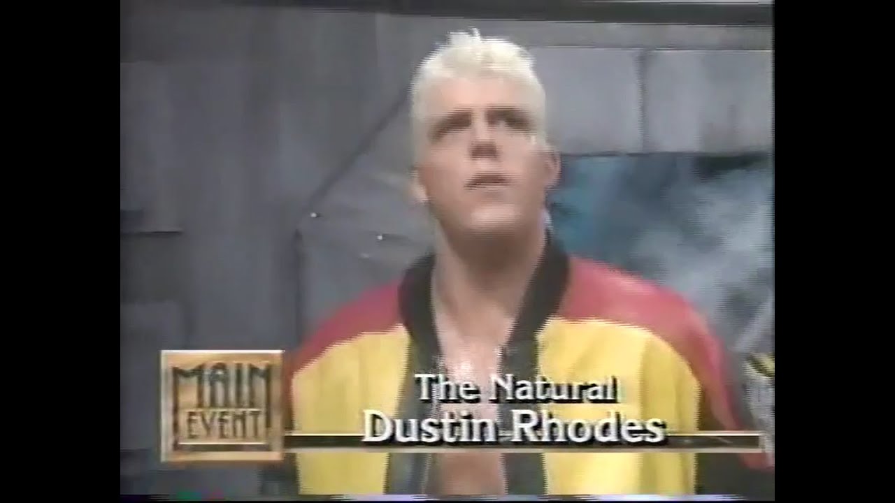 Dustin Rhodes vs Bunkhouse Buck Main Event Feb 5th, 1995 - YouTube
