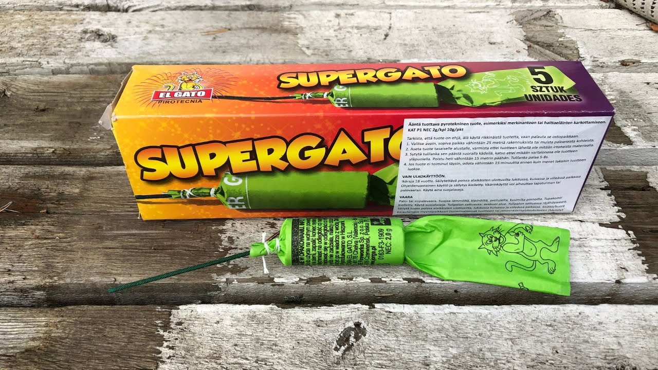 Supergato - El Gato Pirotecnia - (Jorge) - YouTube