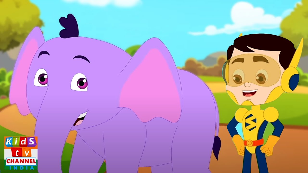 Hathi Mere Sathi, हाथी मेरे साथी, Hindi Rhymes and Baby Songs - YouTube