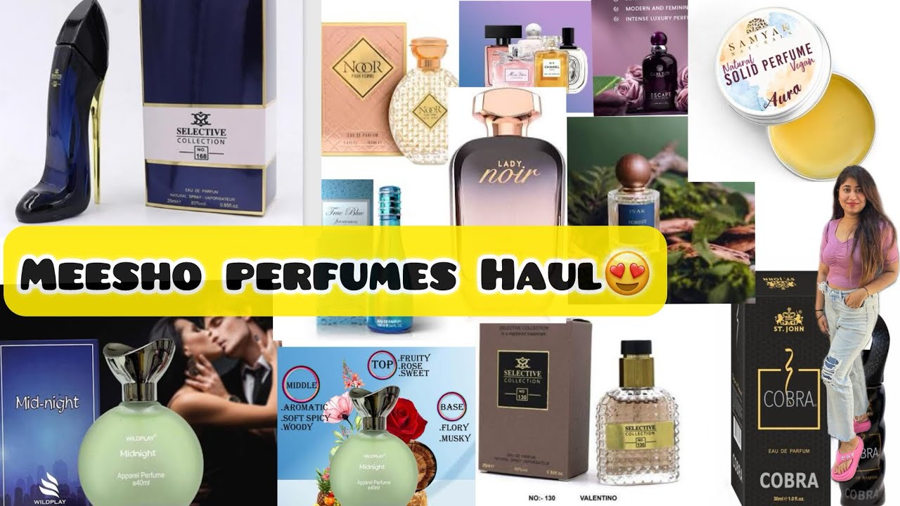 MEESHO PERFUMES HAUL😍| Affordable | Cheapest |long lasting😍 - YouTube