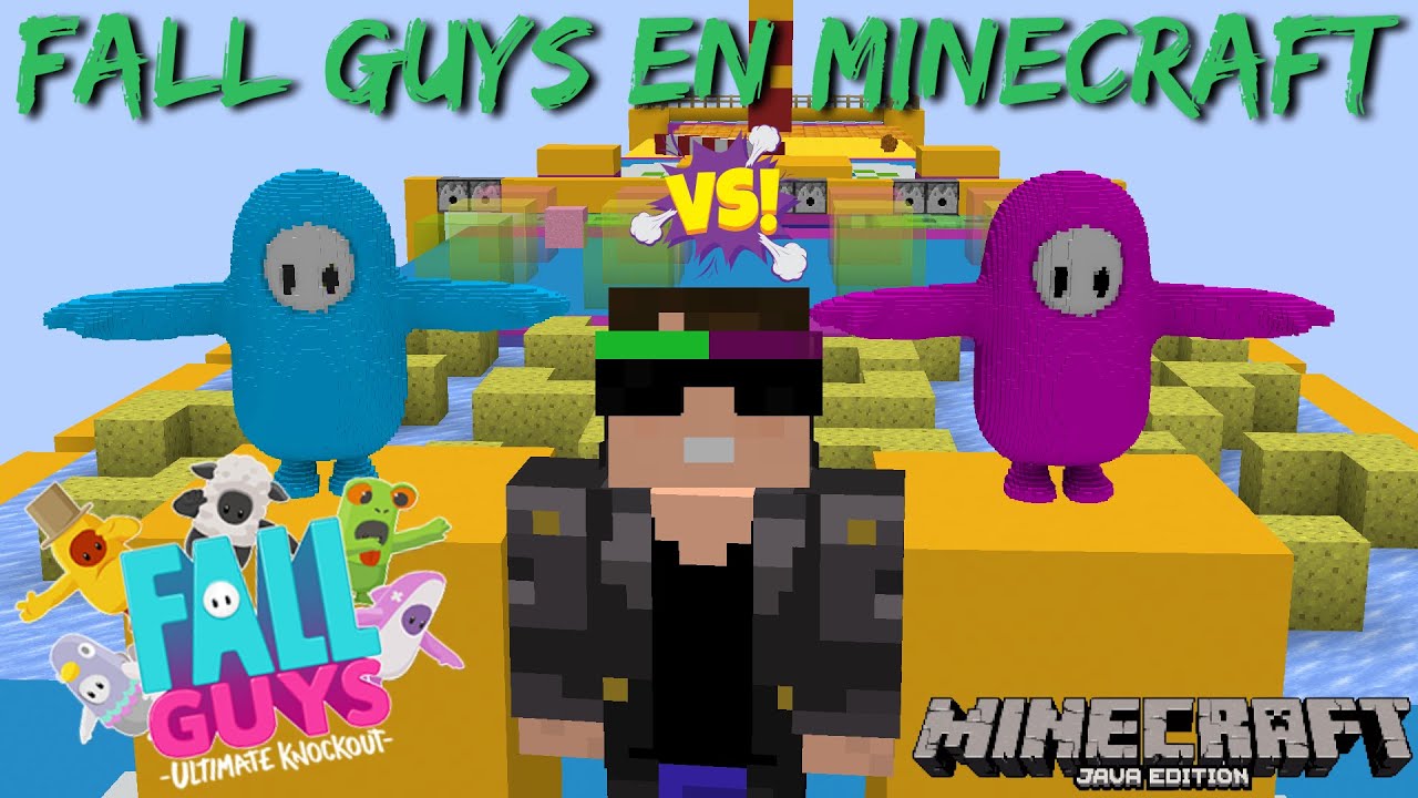 Fall guys en Minecraft 1.16 | ¿Como jugar fall guys en Minecraft ...