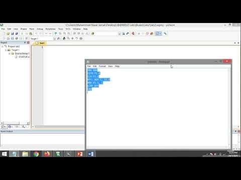 How to make HEX file using Keil (Introduction to Keil) | 8051 Microcontroller - YouTube