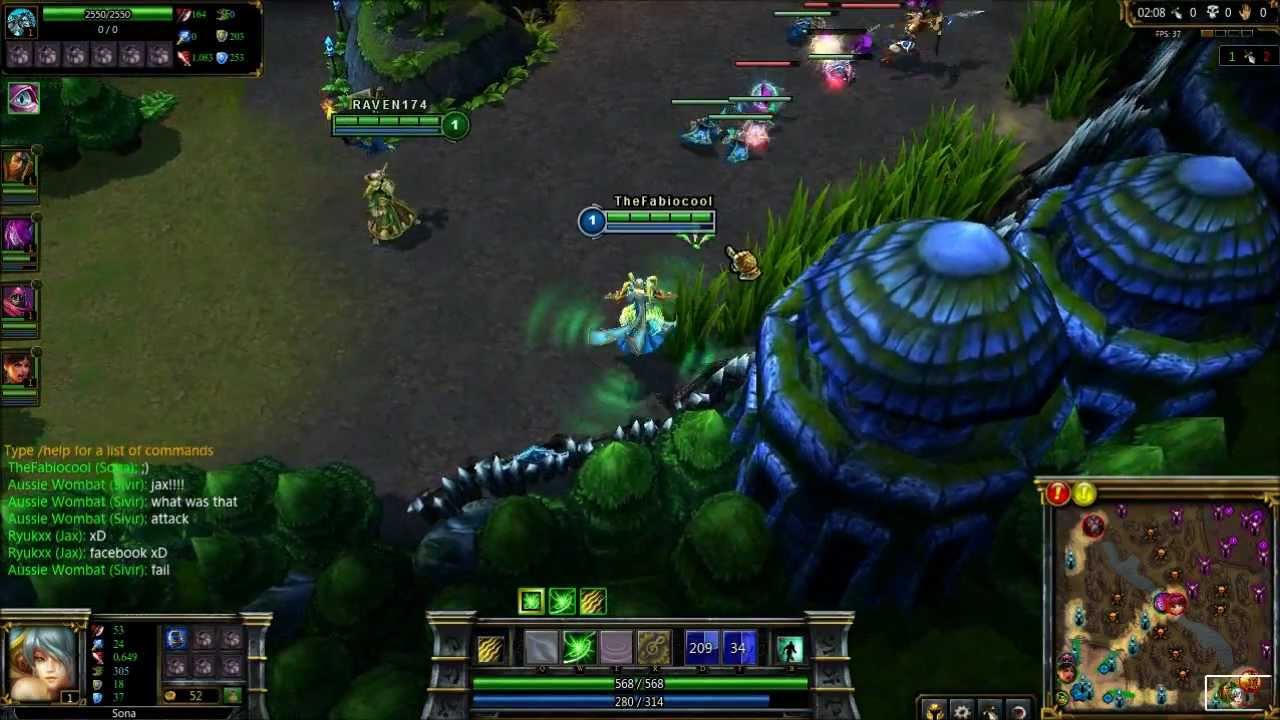 LoL - Sona | Build & Full Gameplay. 17-13-19 - YouTube