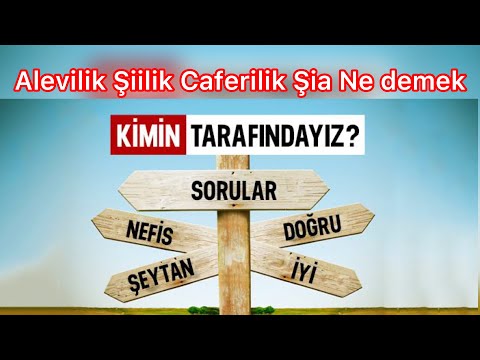 Alevilik Şiilik Caferilik Şia Ne demek  Alevi dendiği zaman Aklınıza ne geliyor Ali Şiası Muaviye