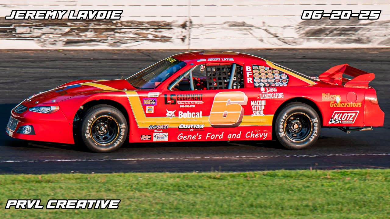 Jason Lavoie | #6 Limited Late Model (STAFFORD // 06-20-25) - YouTube