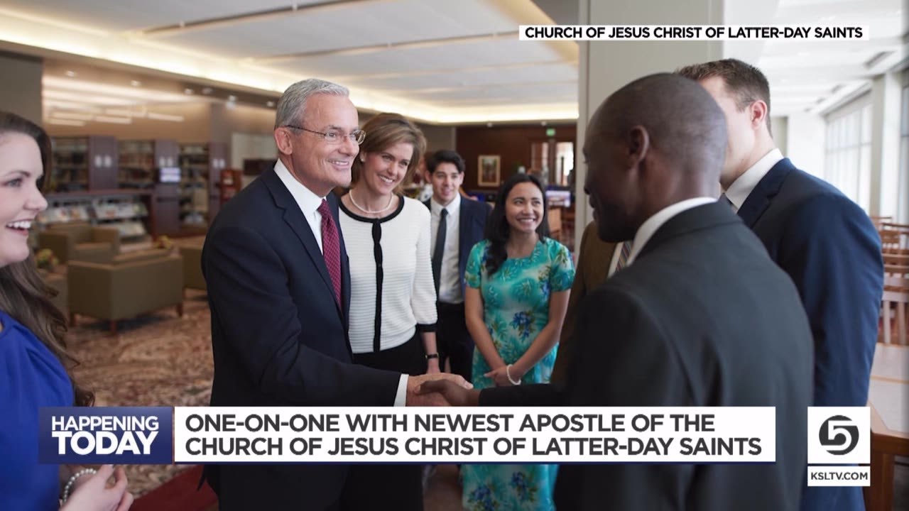 One-on-one conversation with newest Apostle of The Church of Jesus ...