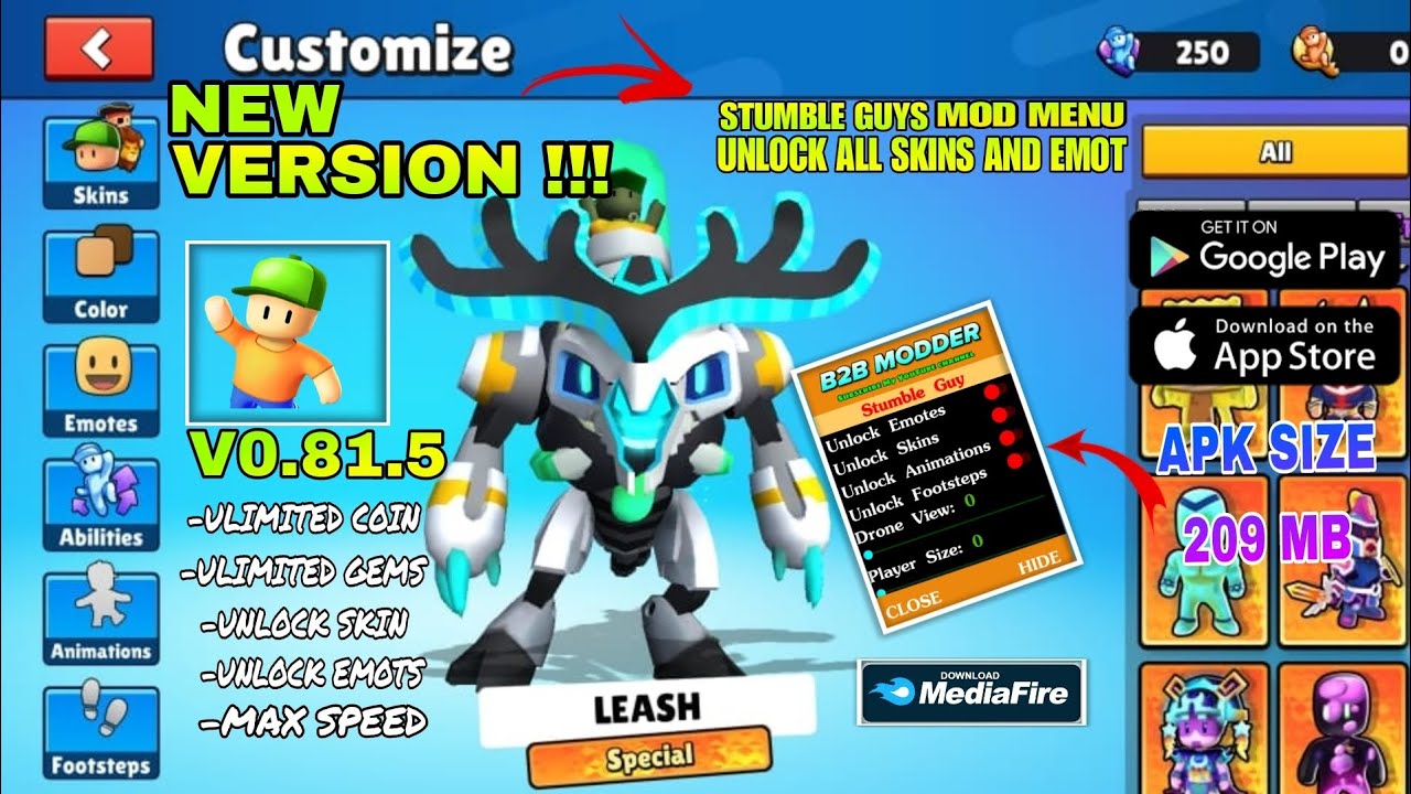 Stumble Guys Mod Menu Apk V0.81.5 || Stumble Guys Mod Apk 0.81.5 - YouTube