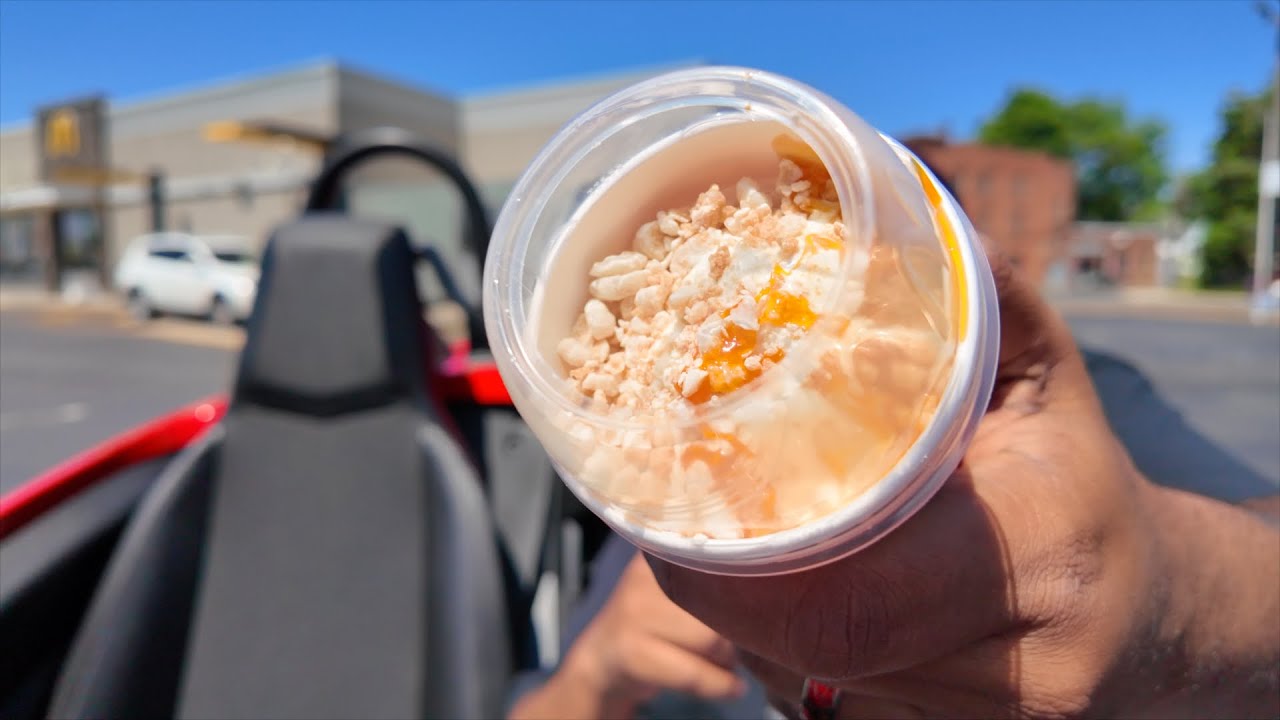 McDonalds's Grandma McFlurry Review! - YouTube