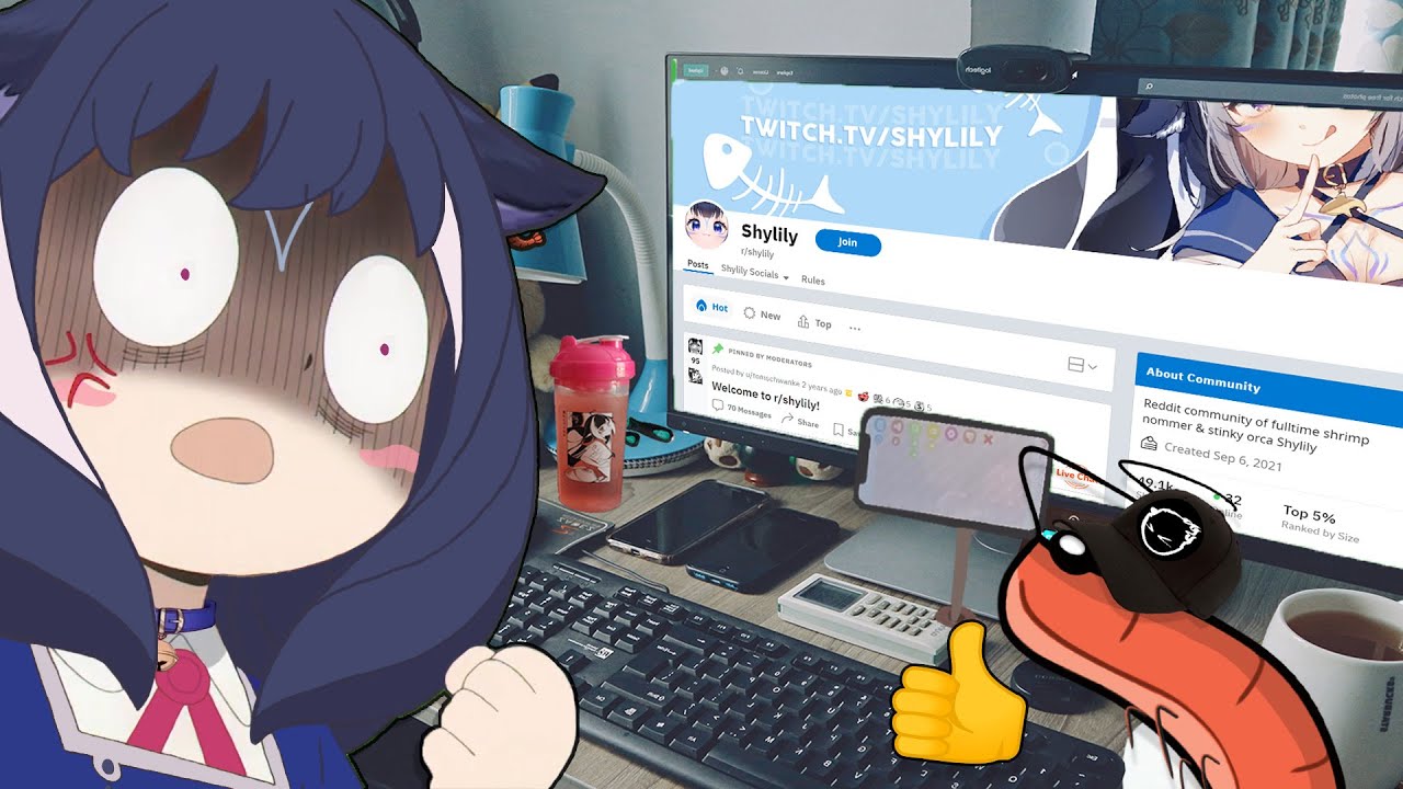 Shylily reacts to more of my reddit memes! 🦐 ️ - YouTube