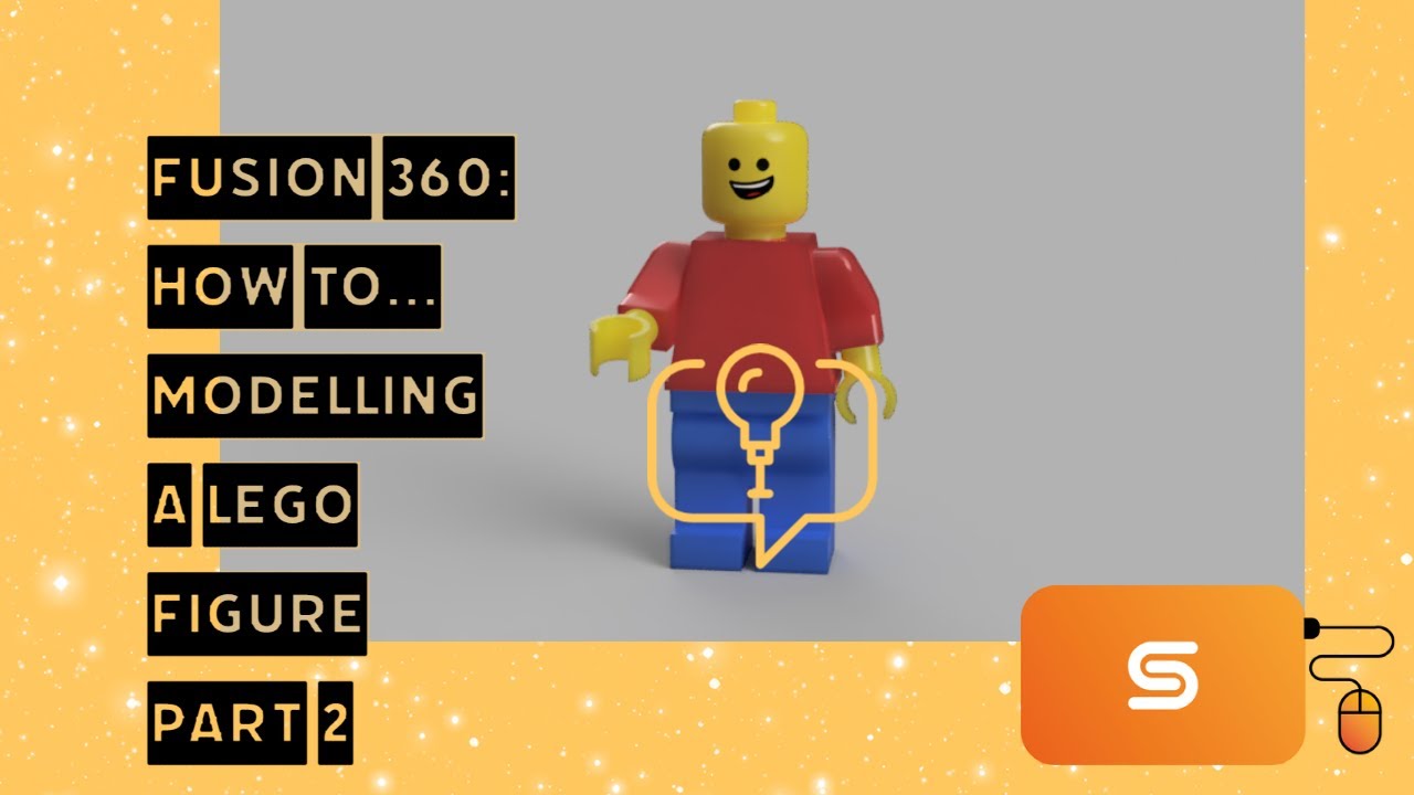 Fusion 360: Lego figure project: Part 2 - YouTube