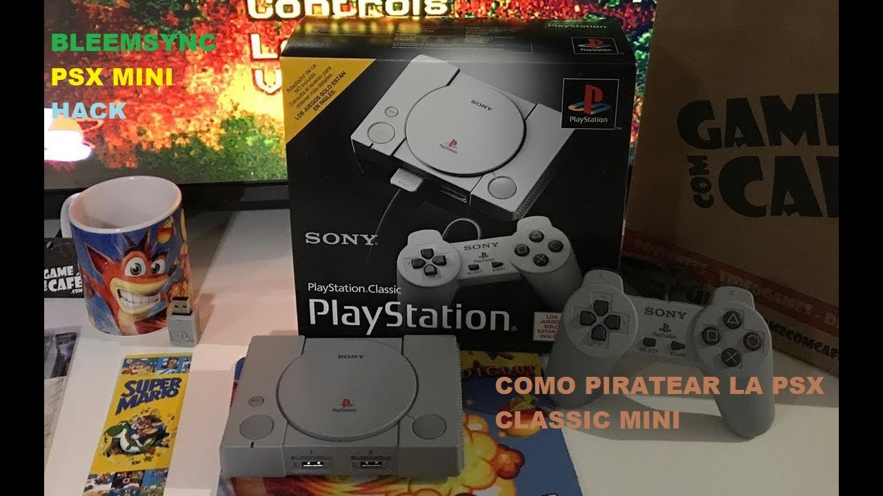 PS1 PSX CLASSIC MINI 2019 ,TUTORIAL como meter juegos en la consola ...