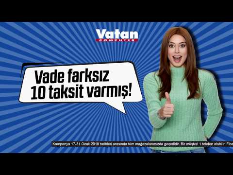 Tüm Cep Telefonlarında Vade Farksız 10 Taksit imkanı Vatan Bilgisayar Mağazalarında!