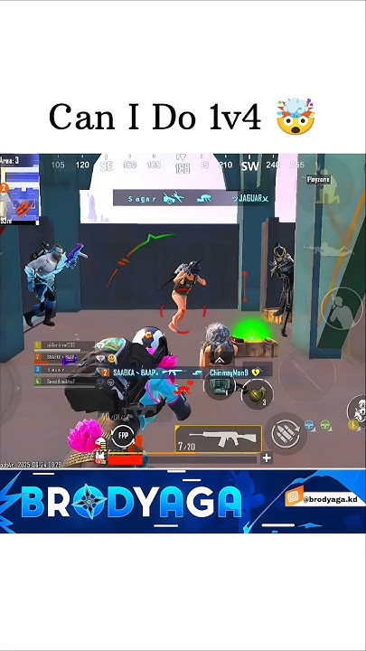 Can I Do 1v4 🤯 #shorts #shortsfeed #trendingshorts #viralshorts #1v4 #bgmi #pubg #bgmishorts # ...