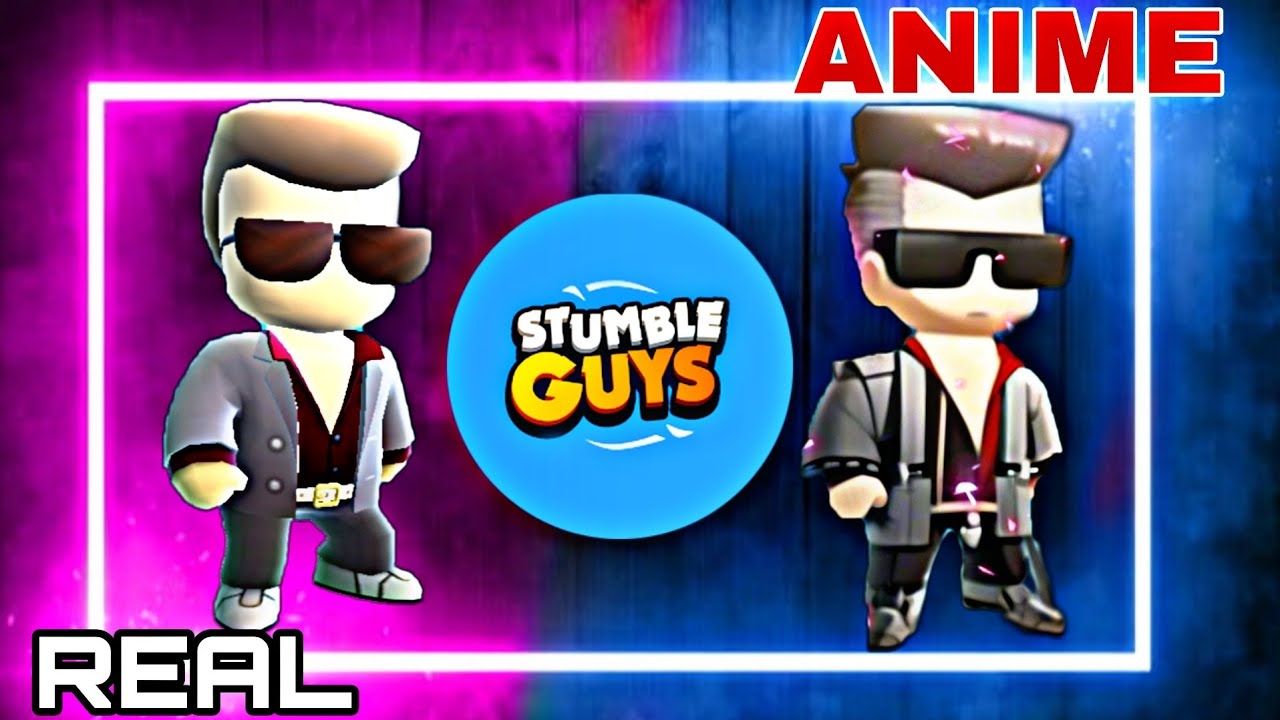 Stumble Guys version ANIME 🤔 Todos los Personajes de Stumble en Anime 😎 ...