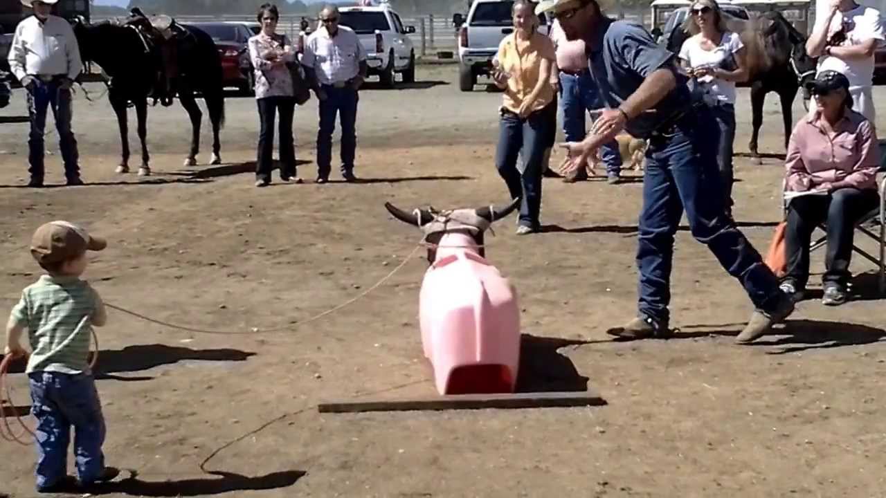 Colt Bray Red Bluff Dummy Roping - YouTube