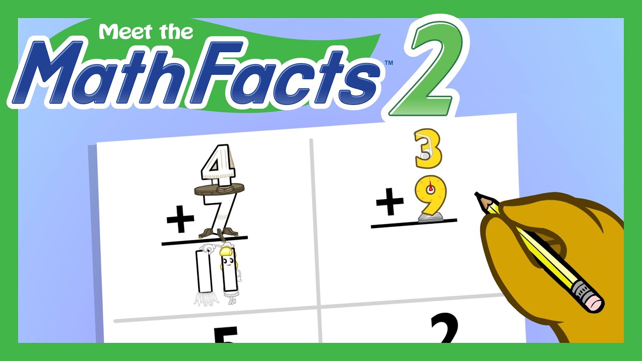 Meet the Math Facts Addition & Subtraction Level 2 - Worksheet 3 ...