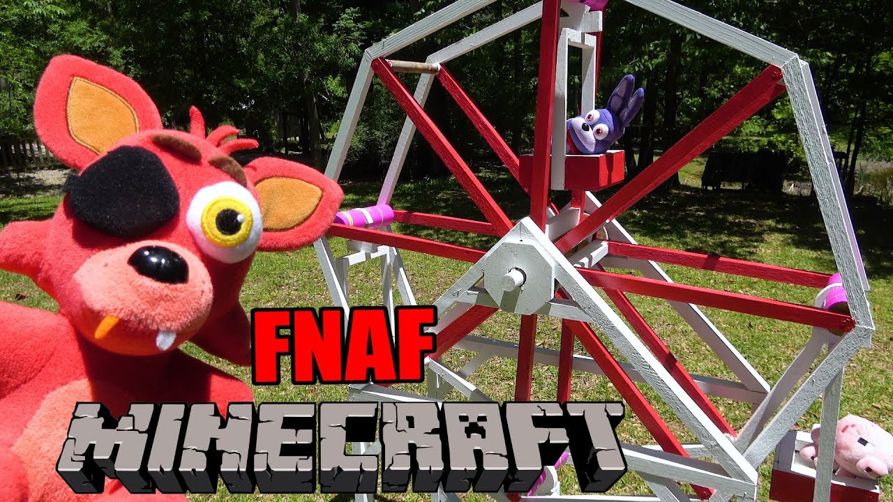 FNAF Plush Minecraft – Building a Ferris Wheel - YouTube