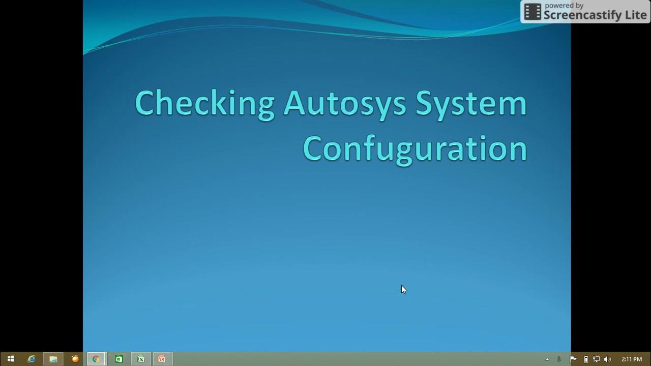 How to check autosys system configuration : Autosys tutorial - YouTube