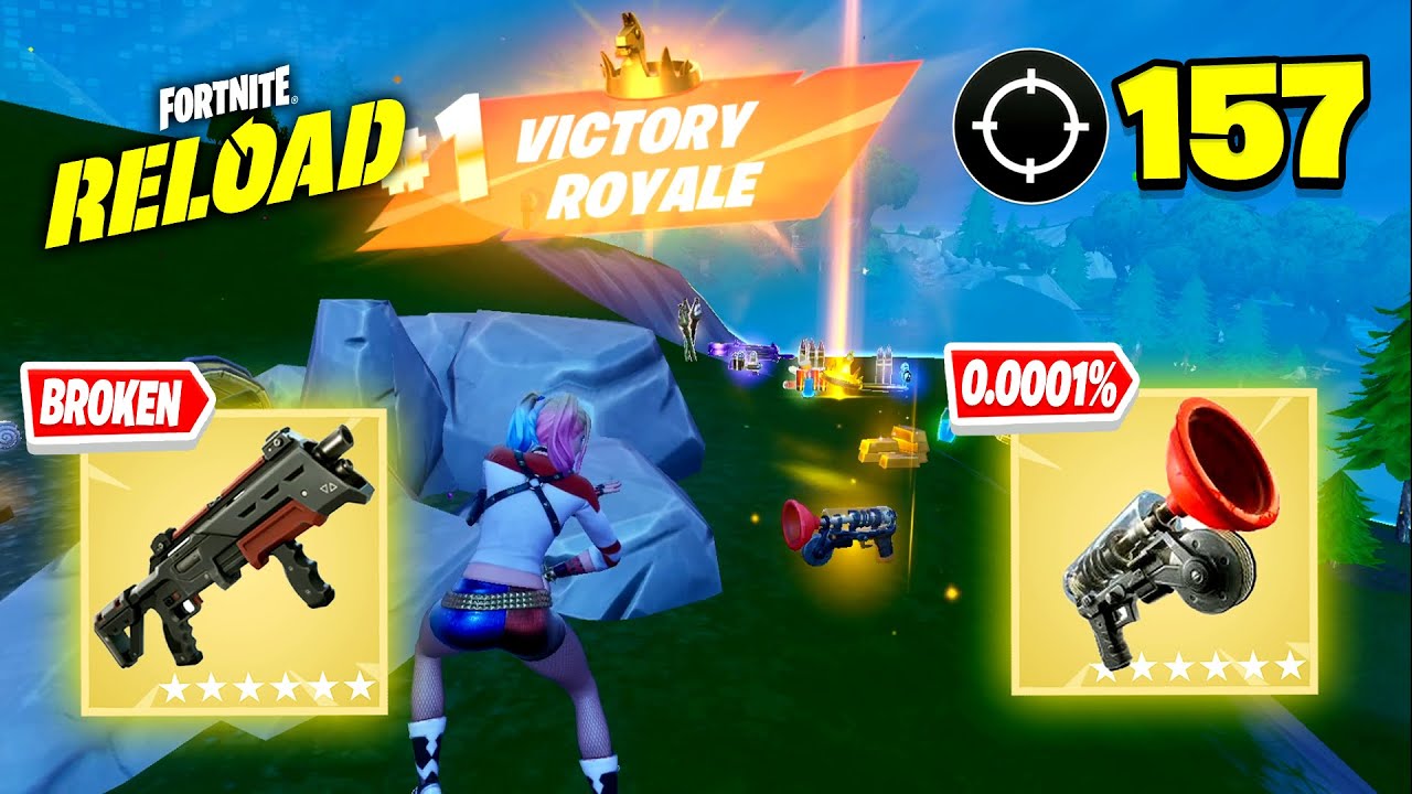 OG Fortnite Reload | Mythic Skye's Grappler And Havoc Shotgun| High ...