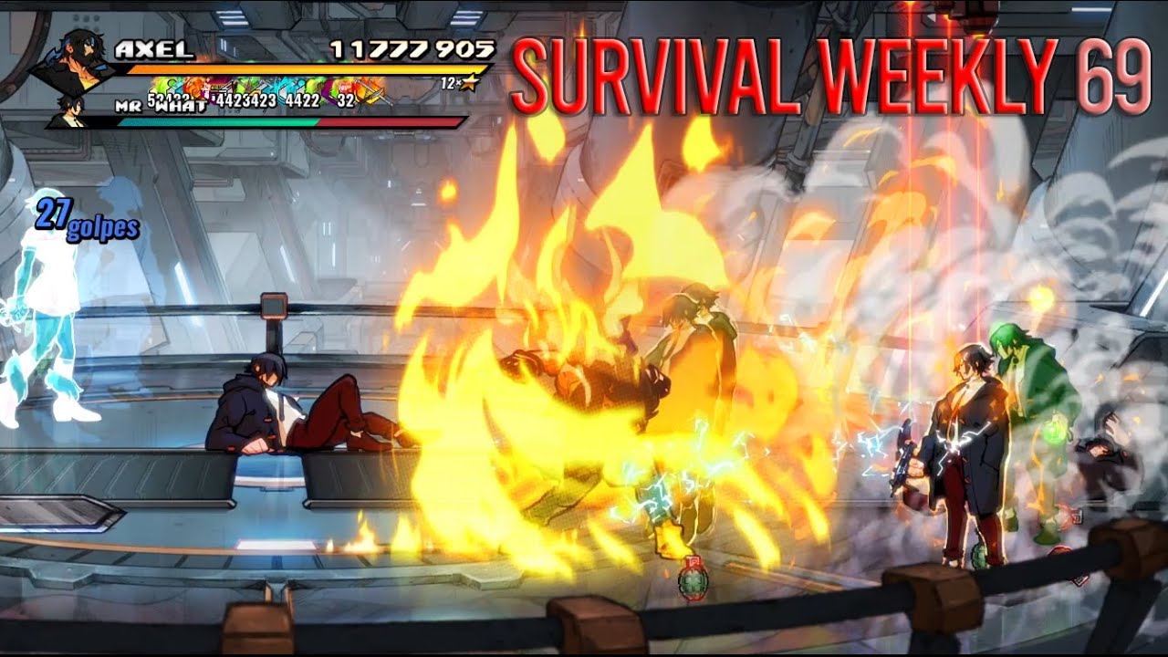 Streets Of Rage 4 - Axel SOR4 Survival Weekly 69 (Level 81) - YouTube