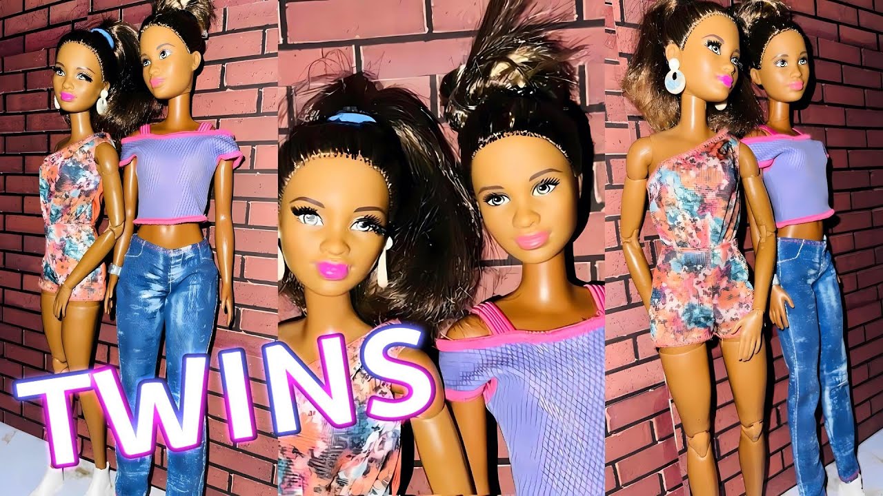 💝TWIN DOLLS DANCE THEIR AMAZING DANCE💃 - YouTube