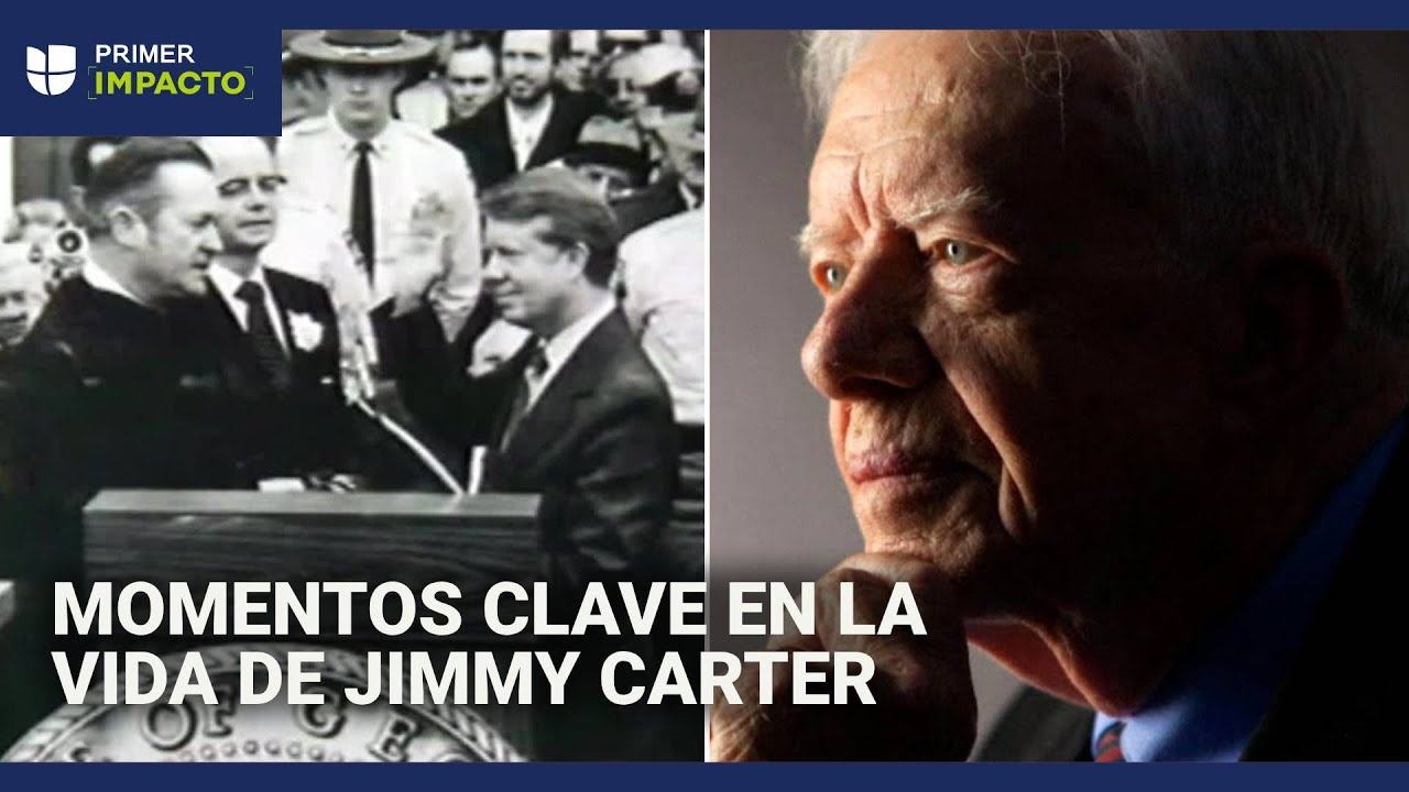 Los momentos que marcaron la extraordinaria vida de Jimmy Carter - YouTube