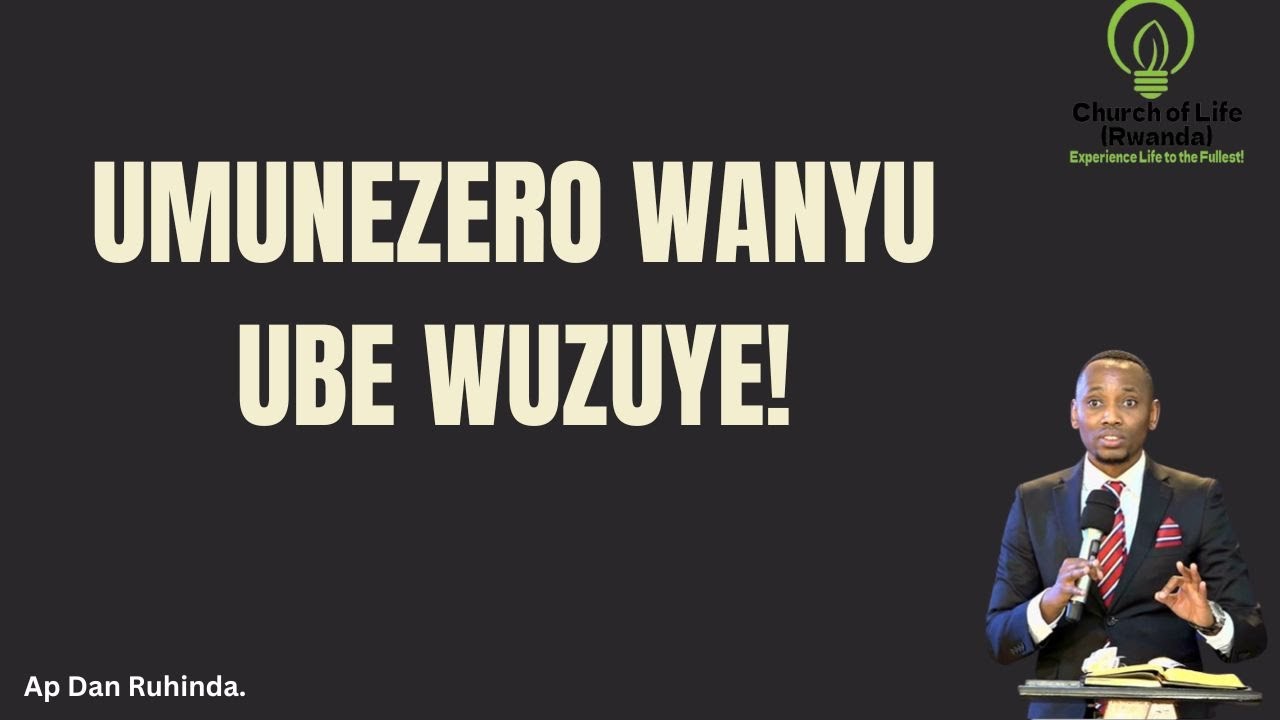 Umunezero wanyu ube wuzuye! Ep 1209/Ap Dan Ruhinda! - YouTube