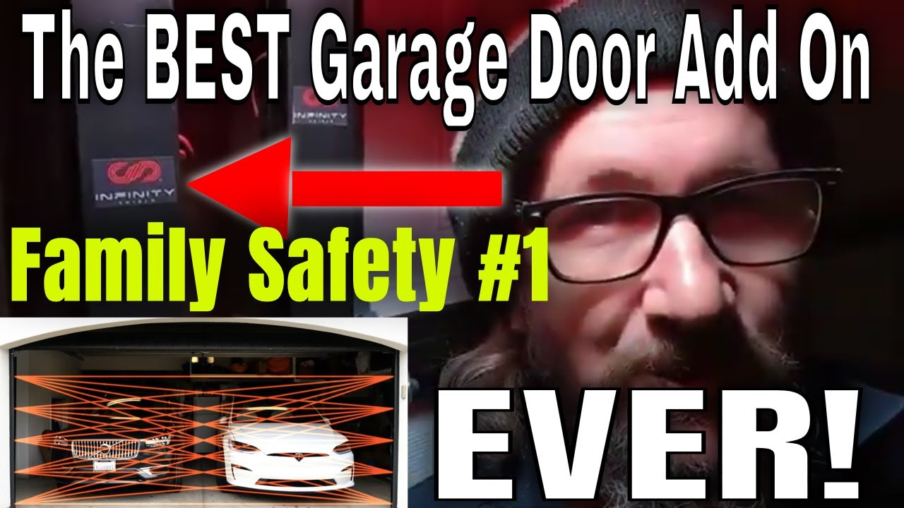 Increase Home SAFETY with INFINITY SHIELD Garage Door Sensor #2023 - YouTube