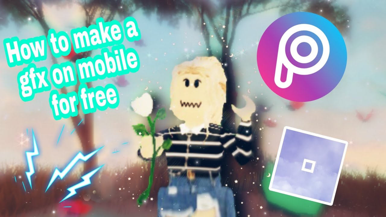 How to make A gfx on Mobile - YouTube