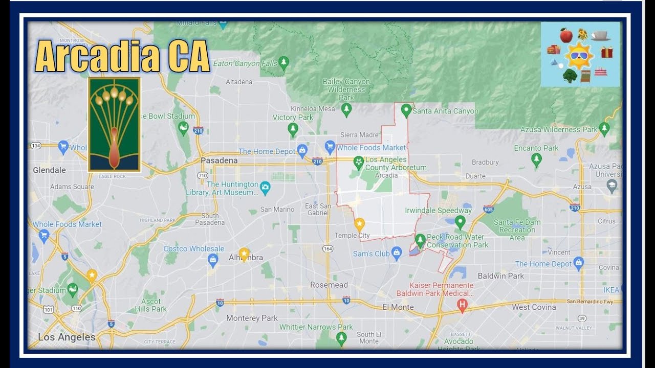 Arcadia CA City of LA County Arcadia Transit Plaza Claro's Italian ...