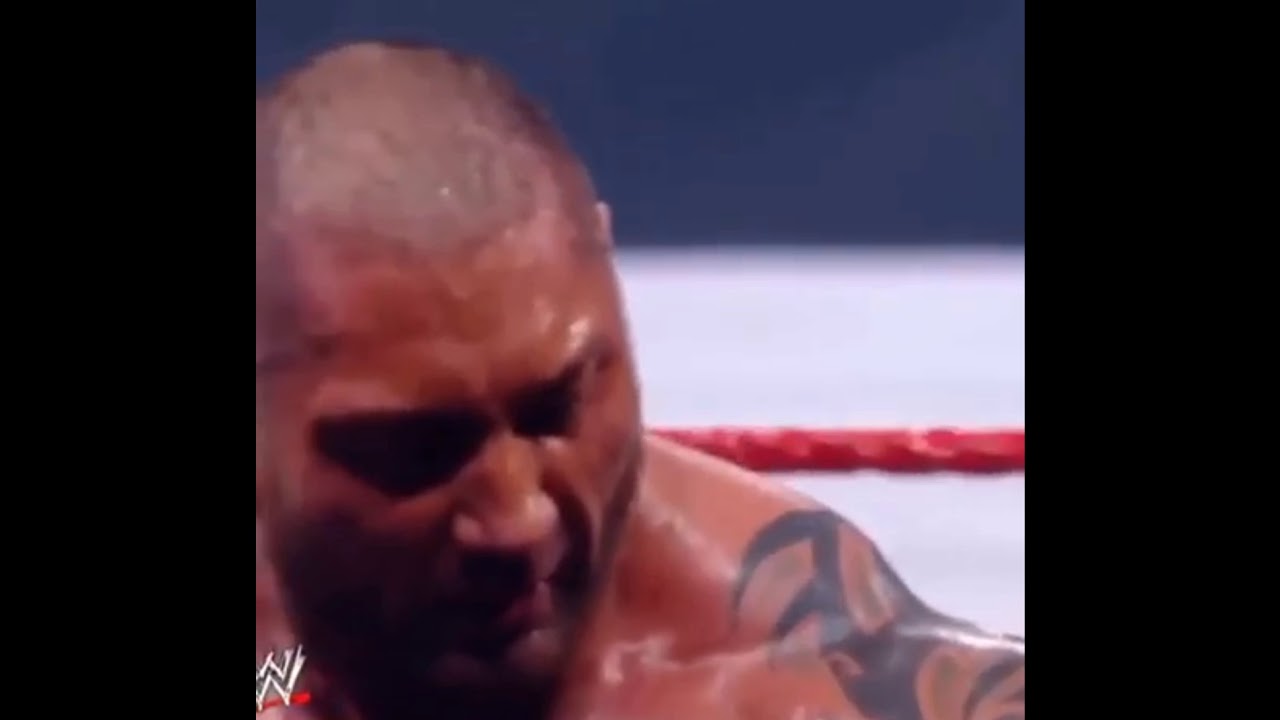 WWE rampage, watch Batista destroy his opponent - YouTube
