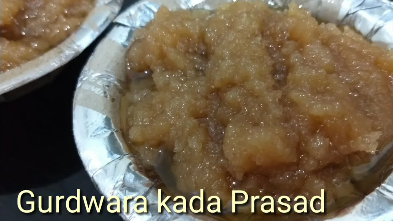 Gurdwara Kada Prasad Recipe / Wheat Flour Halwa in 5 min. /Aate ka ...