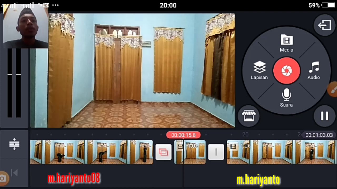 Cara edit video Tembus ke bumi | KINIMASTER TUTORIAL - YouTube