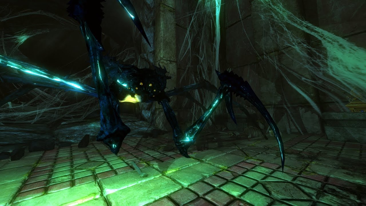 Might & Magic Legacy - Crystal Spider Boss Battle (Warrior Difficulty ...