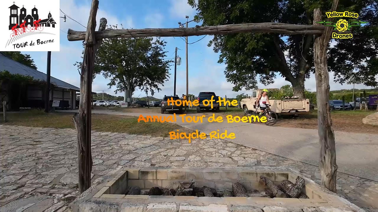 Drone Fly Thru at the Don Strange Ranch - Home of the Annual Tour de ...