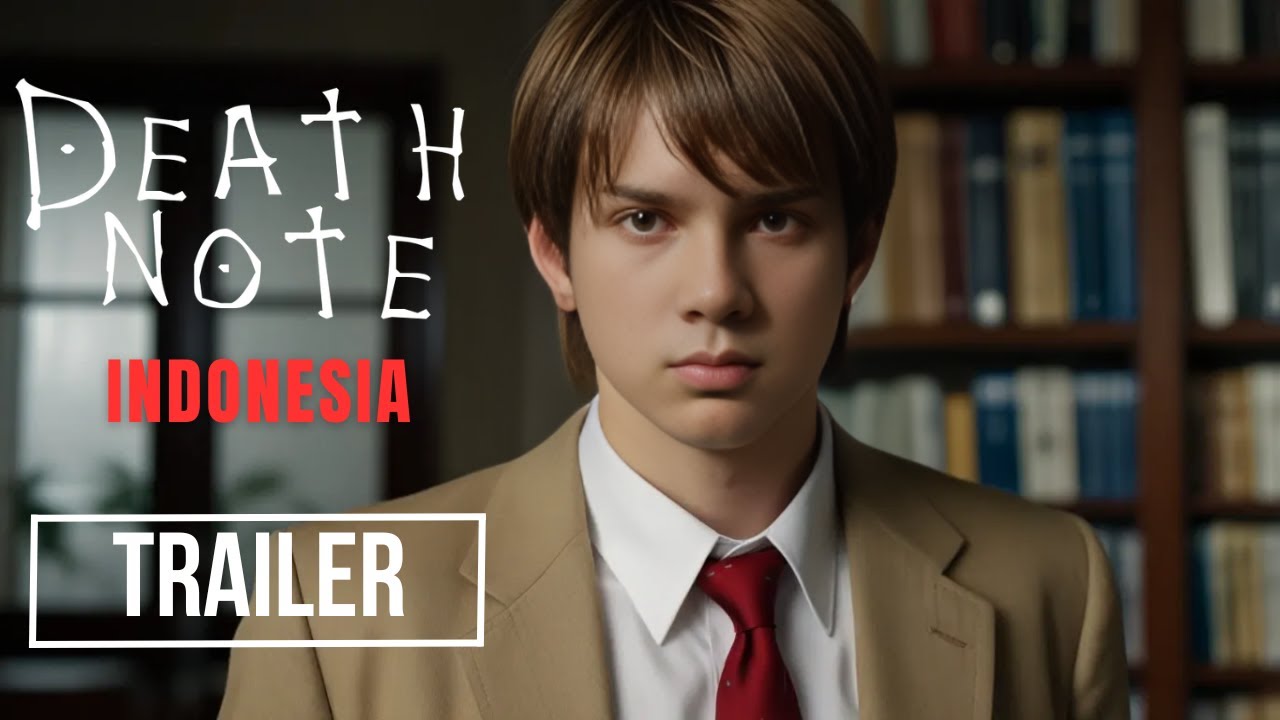DEATH NOTE Live Action Versi Indonesia (AI TRAILER) / DEATH NOTE REAL ...