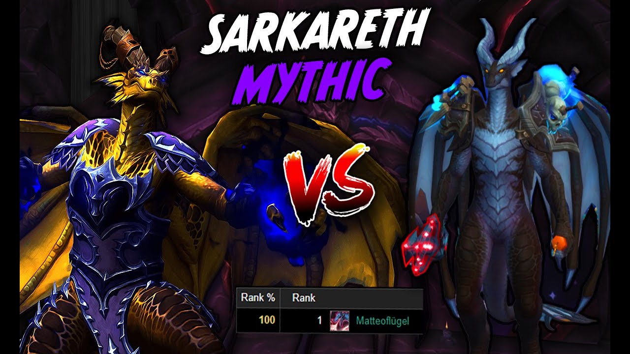 Mythic Sarkareth Rank 1 Devastation Evoker Pov - YouTube