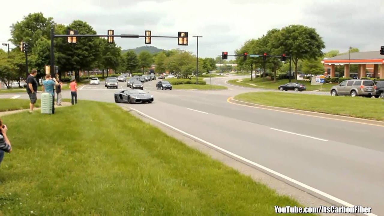 Lamborghini Aventador & AMS Alpha 9 GT-R - Small Acceleration & Exhaust ...