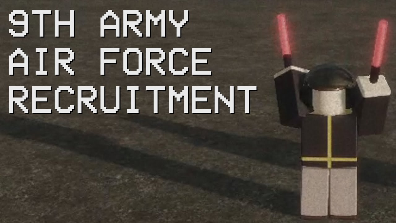 9th Army Air Force Recruitment (ROBLOX, USM 1940s) - YouTube