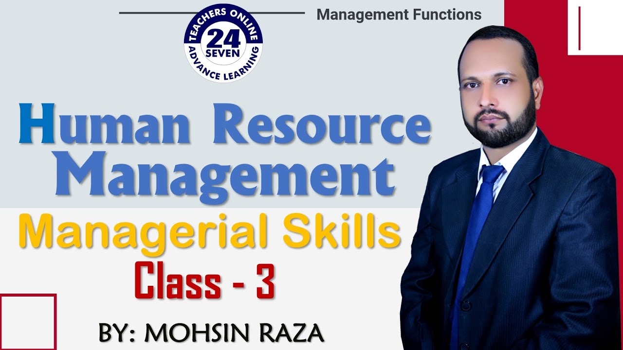 Mgt501 Short Lecture 03 Vu Short Lecture Managerial Skills In
