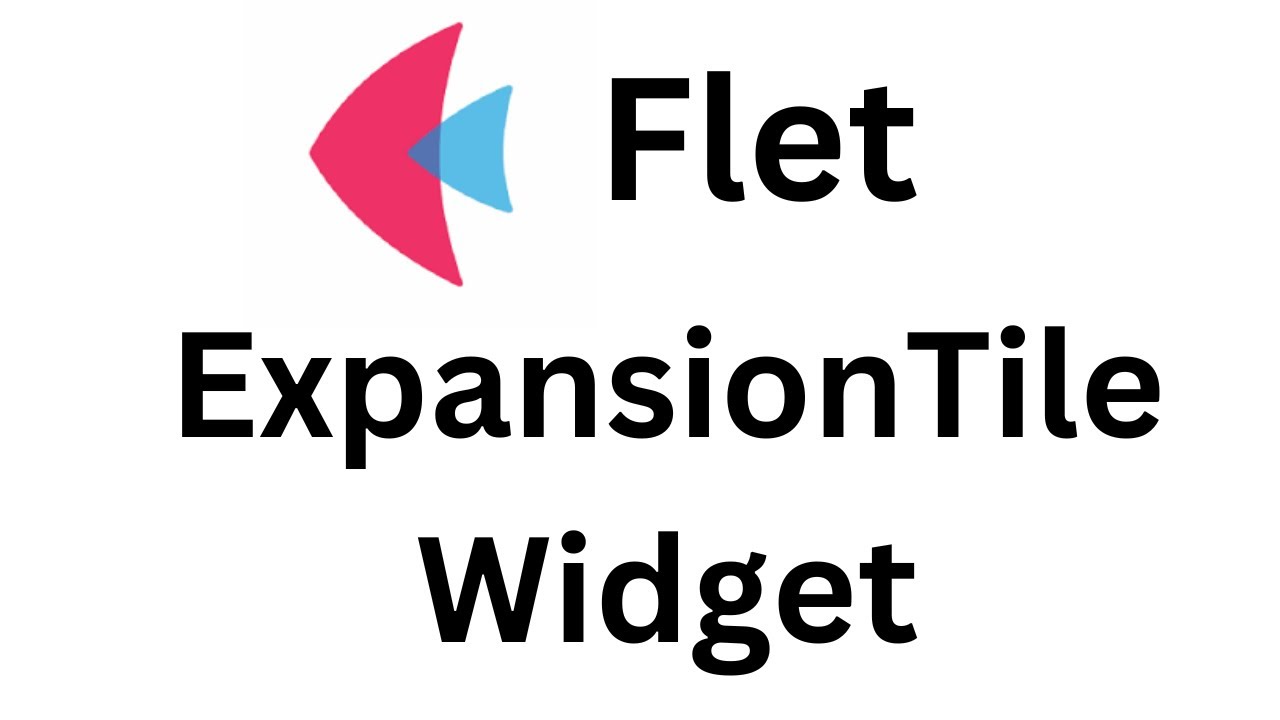 Flet Tutorial - ExpansionTile Widget - YouTube