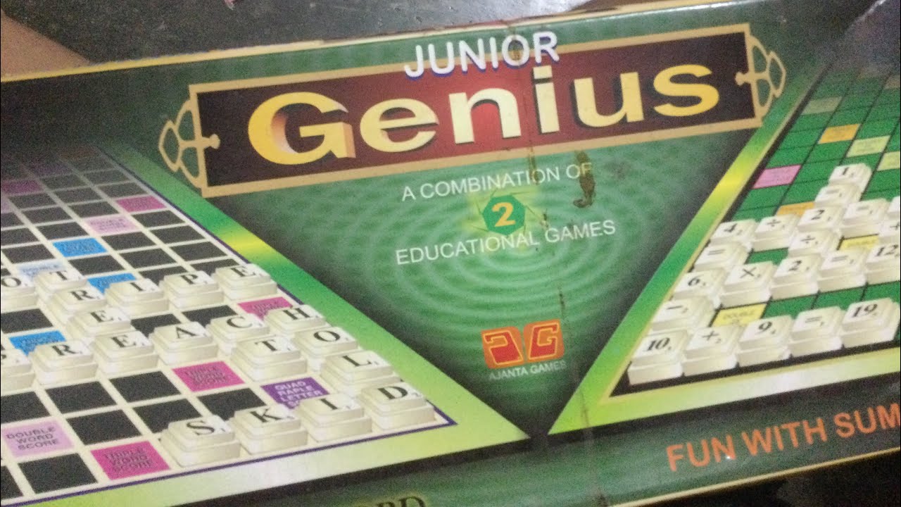 Junior Genius A Combination Of 2 Educational Games - YouTube