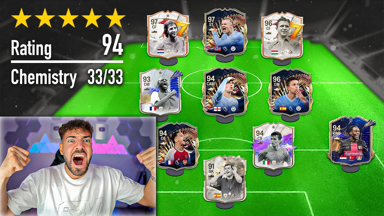 WELTREKORD!? 127 RATED TOTS PREMIER LEAGUE FUT DRAFT CHALLENGE EA FC 24 🚨🔥 - YouTube