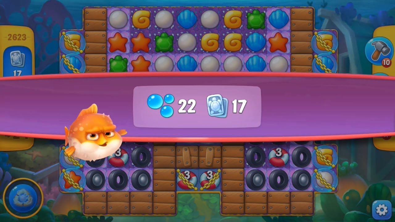 Fishdom. Hard Level 2623 - YouTube